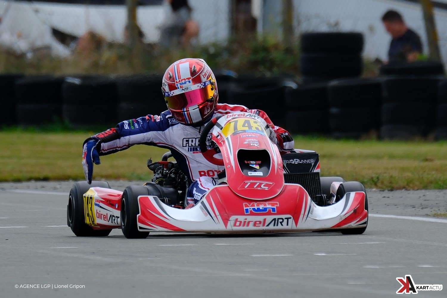 Antoine Broggio vainqueur de la NSK en DD2