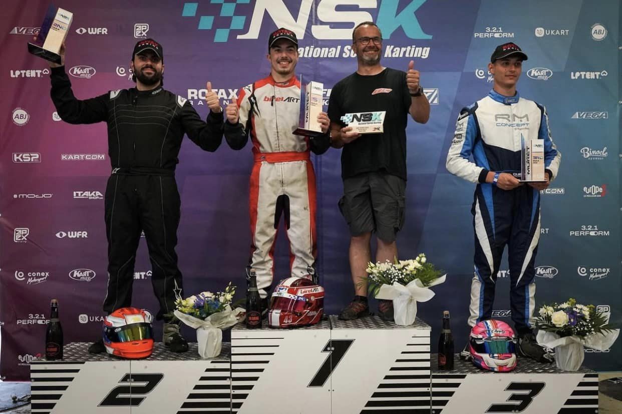 Antoine Broggio vainqueur de la NSK en DD2